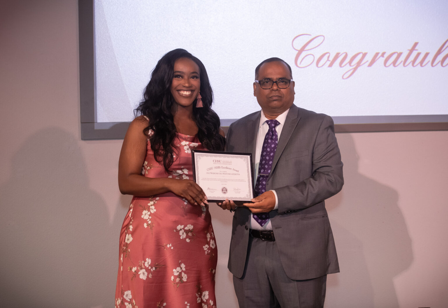 CHSU Celebrates Master of Sciences in Biomedical Sciences program ...